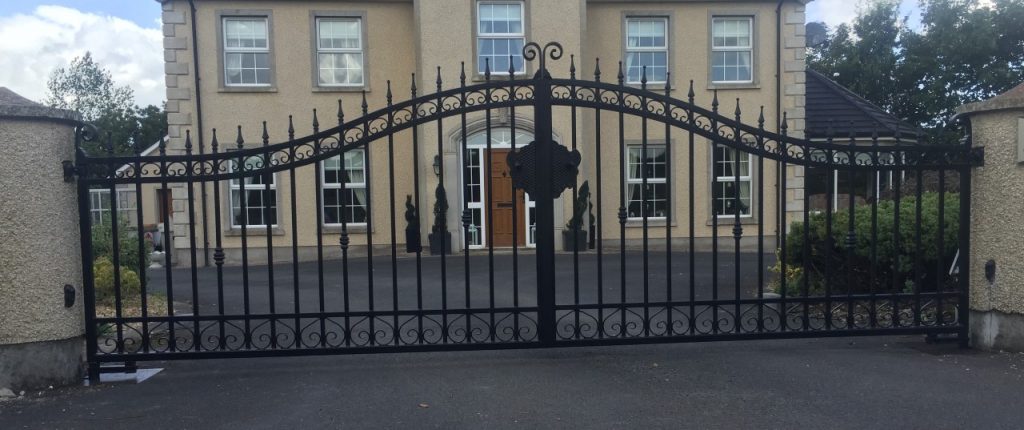 Bespoke Wrought Irons Gates Northern Ireland - Sloane Gates